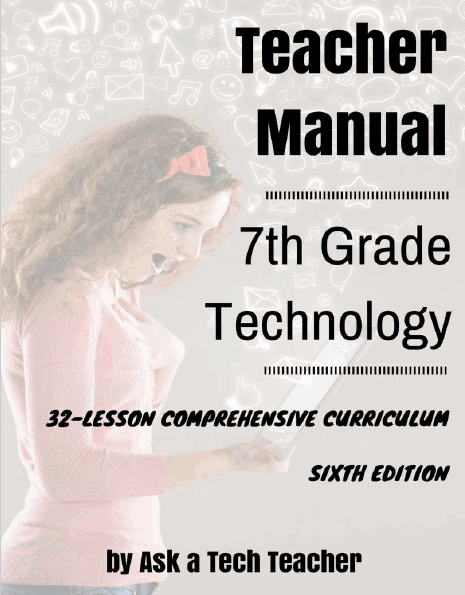 7th grade tech curr cover