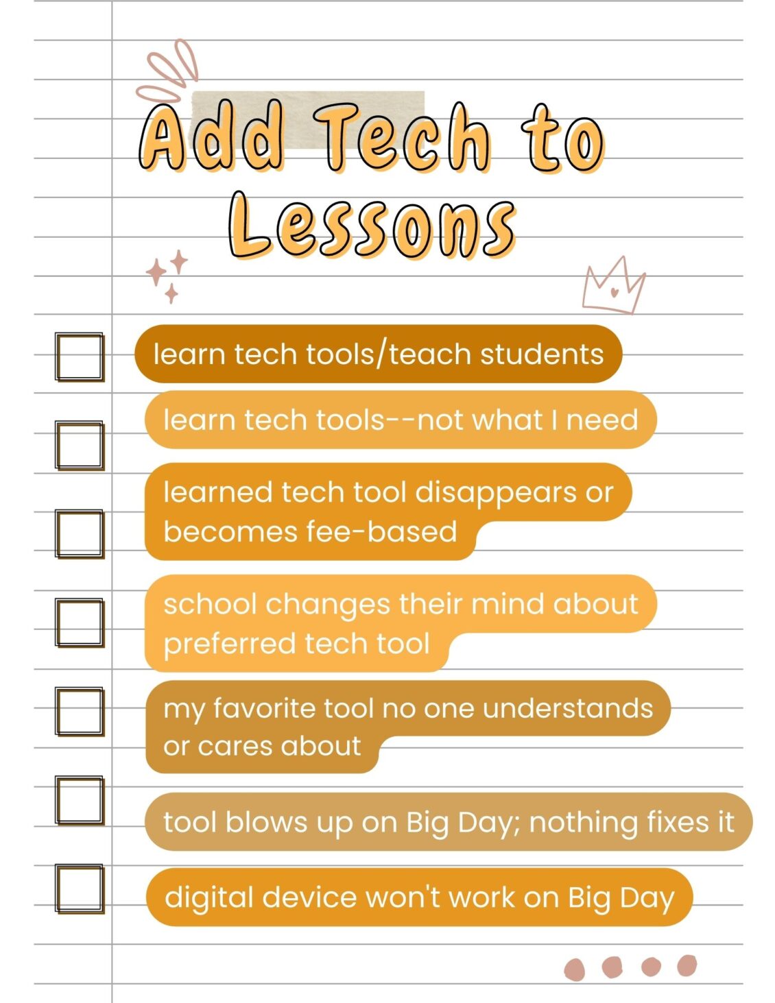 9 Ways to Add Tech to your Lessons Without Adding Time to Your Day